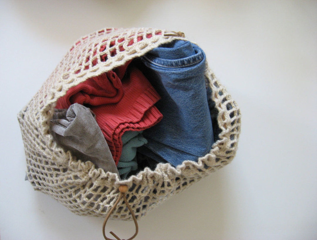 Large Net Bag for Camping Travel Beach - Etsy