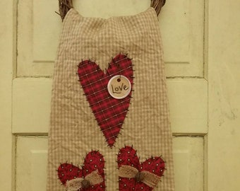 Primitive hearts | Etsy