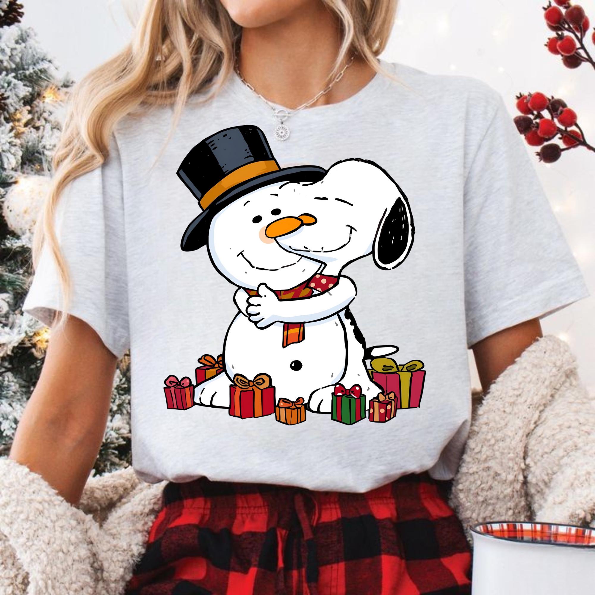 Snoopy Christmas PNG Bundle: Festive Cartoon Dog Clipart (digital ...