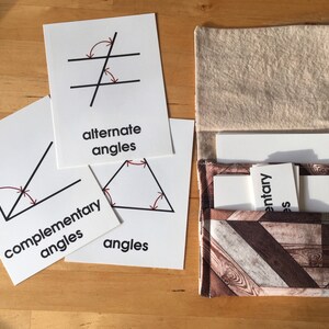 Montessori Language Cards, Set of 5 - Etsy