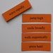 Montessori Logical Adjective Game Labels - File Download, Comic Sans ...