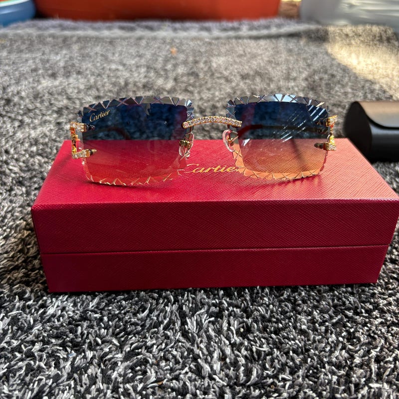 Cartier Style Moissanite - Etsy