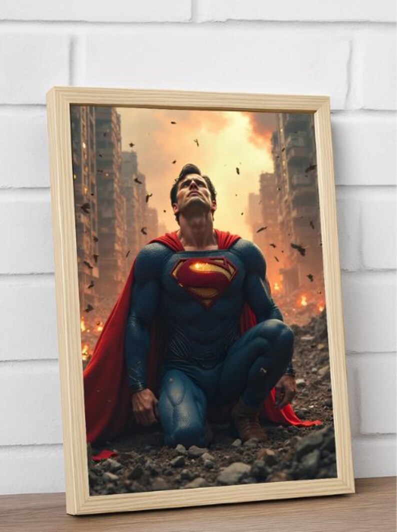 Superman Frame - Limited Edition - Unique Artisan Creation in the World ...