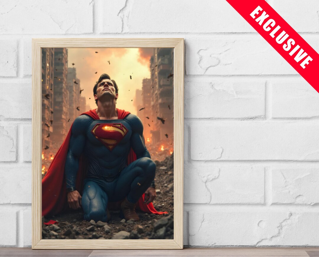 Superman Frame - Limited Edition - Unique Artisan Creation in the World ...