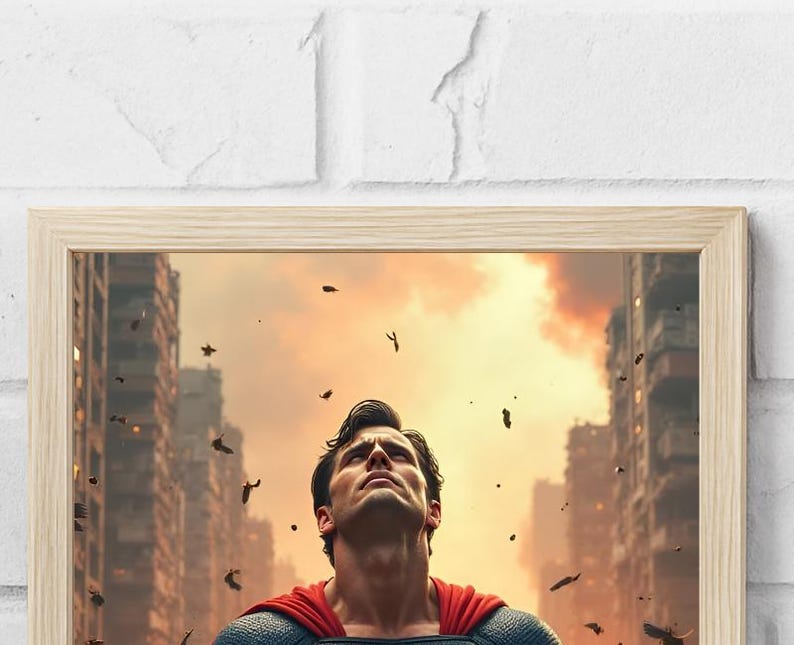 Superman Frame - Limited Edition - Unique Artisan Creation in the World ...