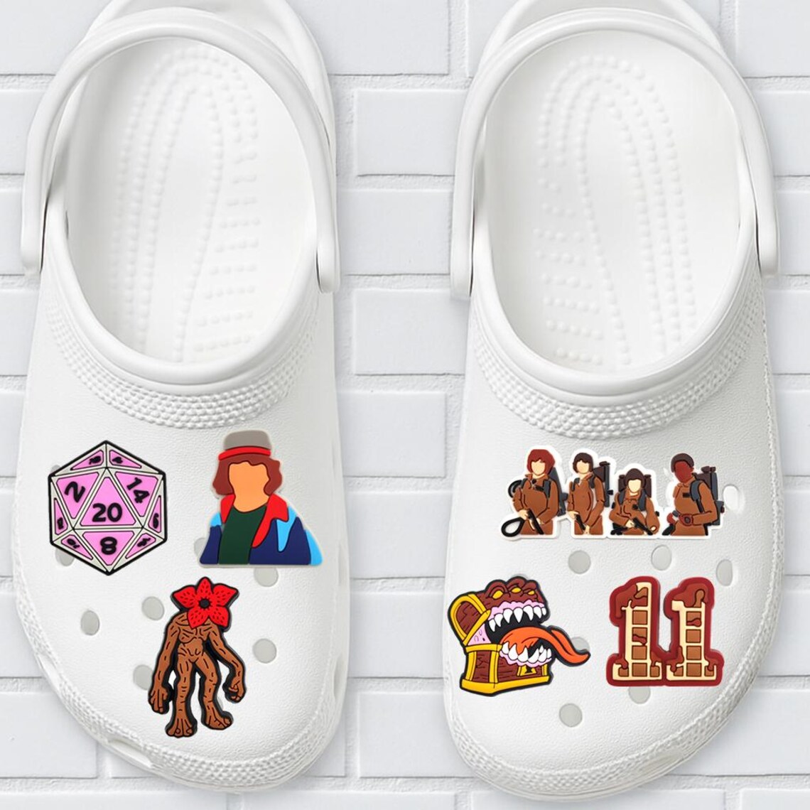 Cartoon Horror Shoe Charms, Anime Decoration Charms for Shoes Sandals ...