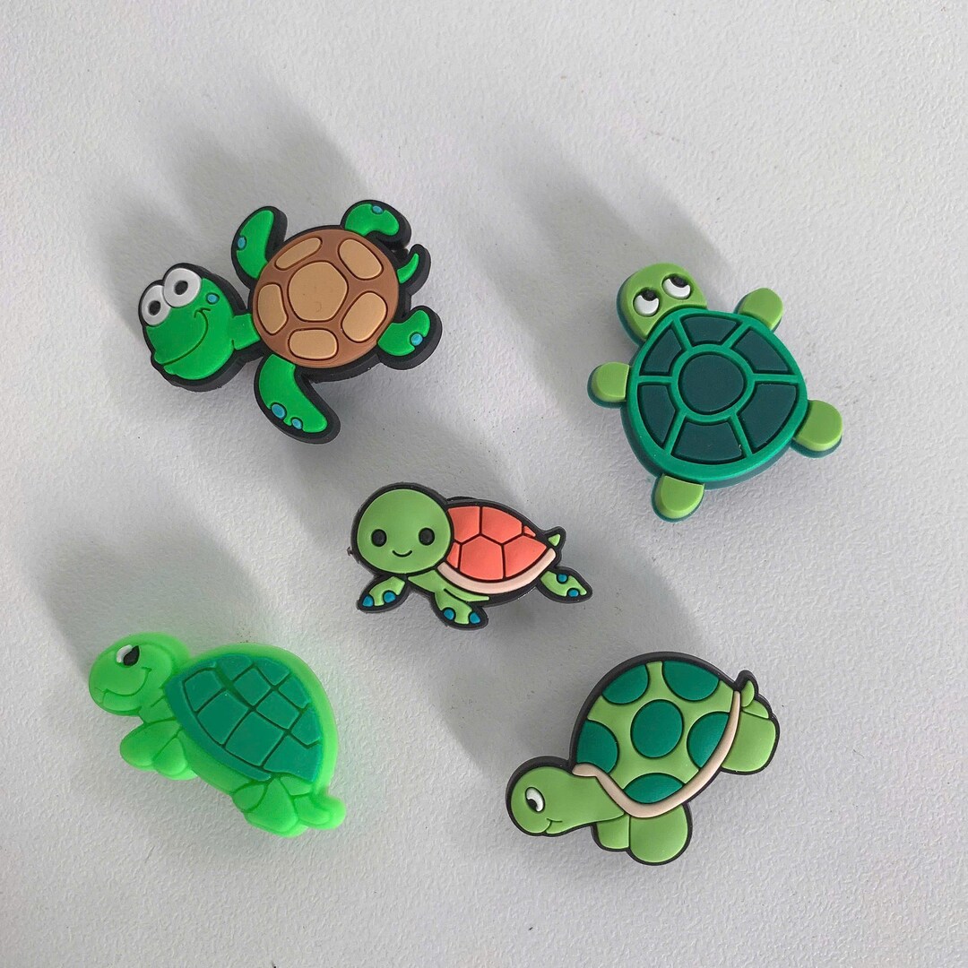 Turtle Shoe Charms for Shoes, Bag Decoration, Cute Turtle Charms ...