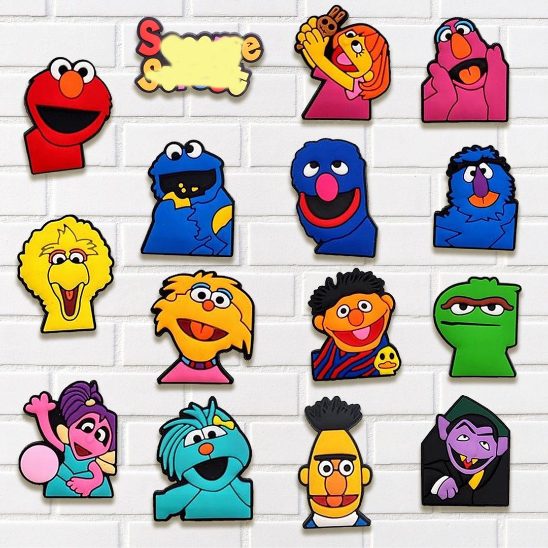 Cartoon Character Shoe Charms for Clog Shoes Sandals | Fun Colorful ...