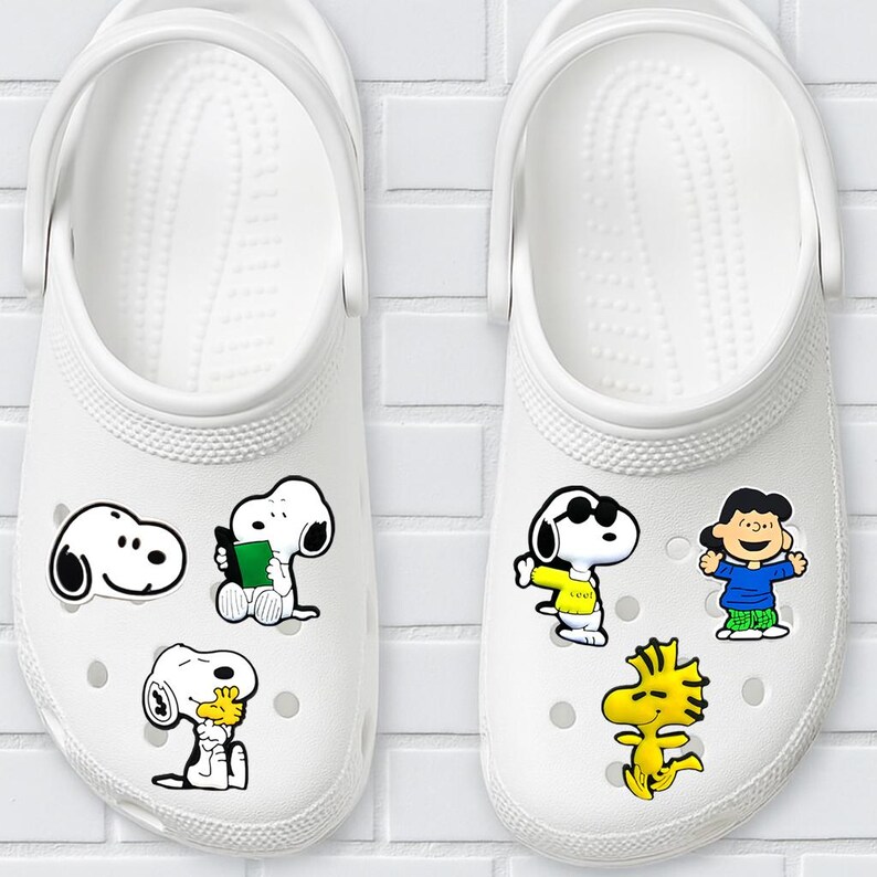 Dog and Friends Shoe Charms, Fun Cartoon Character Accessories for ...