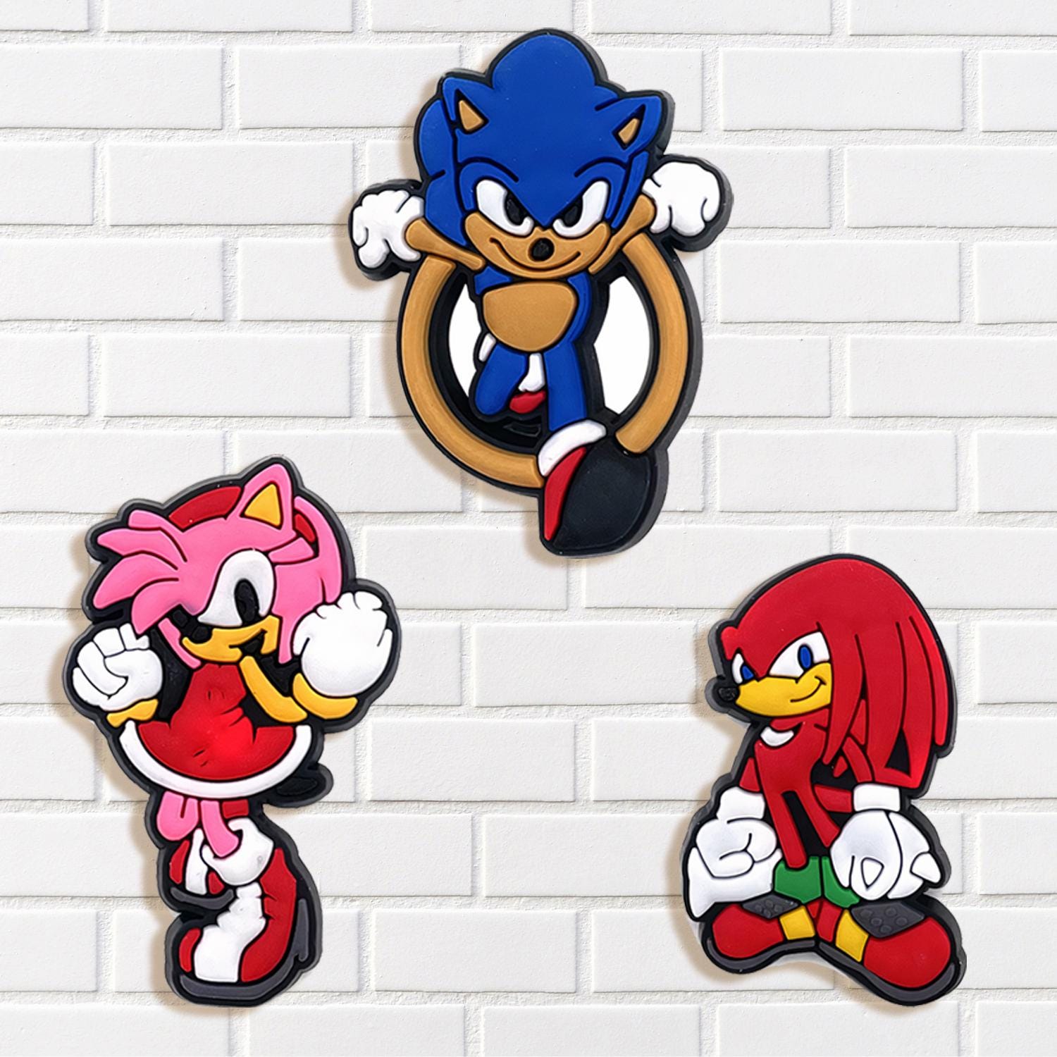 Cartoon Hedgehog Shoe Charms Set for Shoes Clogs Sandals and Bracelets ...