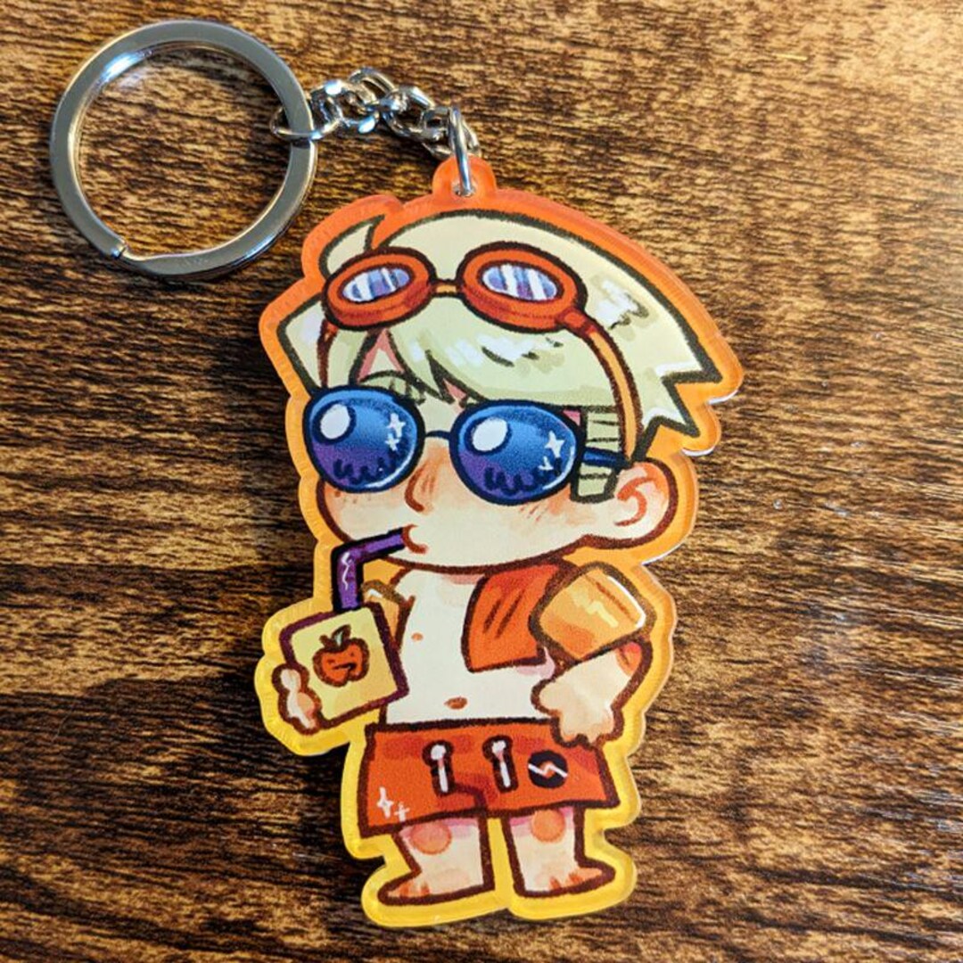 Dave Strider Summer Vibes 2-layer Acrylic Keychain - Etsy