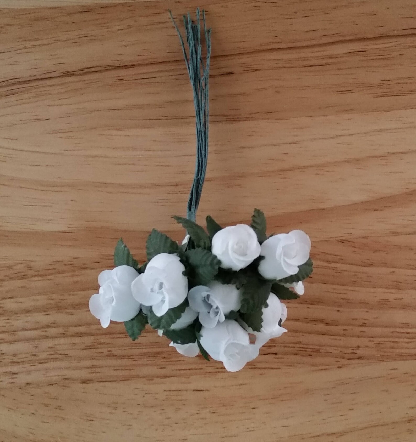 White Rosebud Flower Crown Making Craft Supplies Set of 24 - Etsy