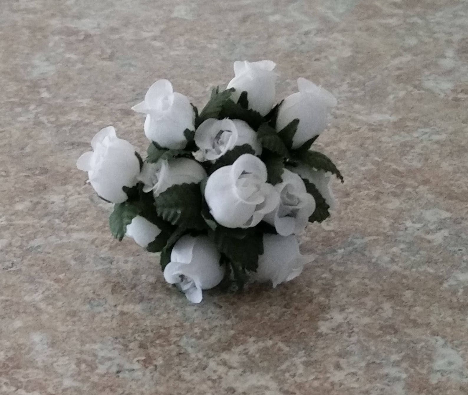 White Rosebud Flower Crown Making Craft Supplies Set of 24 - Etsy