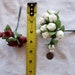 White Rosebud Flower Crown Making Craft Supplies Set of 24 Tiny Roses ...
