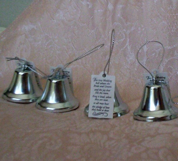 Silver Wedding Kissing Bells