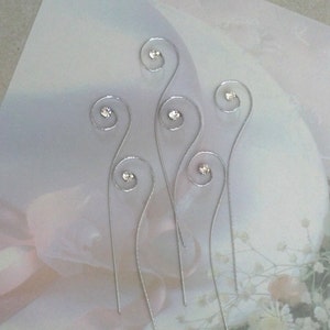 12 Rhinestone Bouquet Stems Crystal Wedding Flower Supply - Etsy