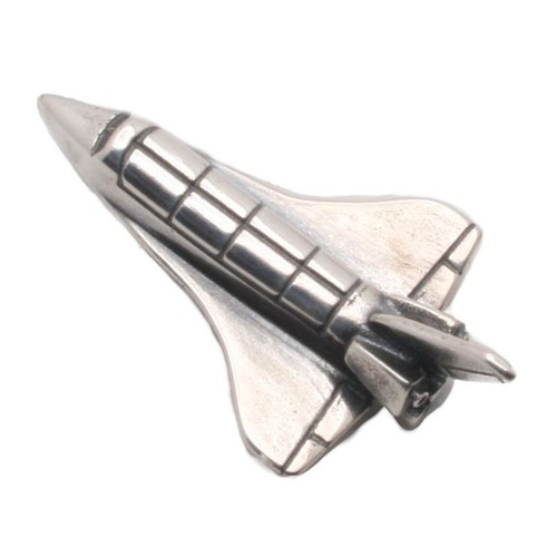 Moon Rocket Sterling Silver Lapel-pin Sci-fi Jewelry Rocket - Etsy