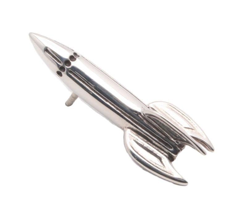 Interstellar Explorer Lapel Pin, Sci-fi Jewelry, Rocket Ship, Retro ...