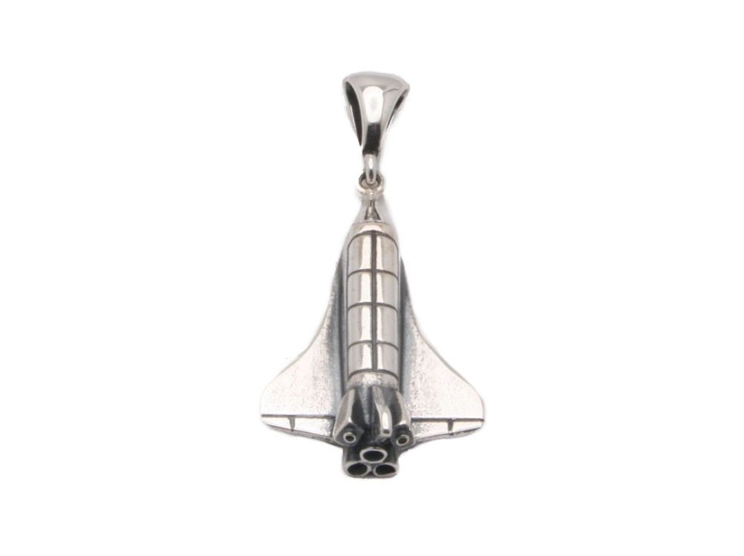 Space Shuttle Pendant Sterling Silver - Etsy