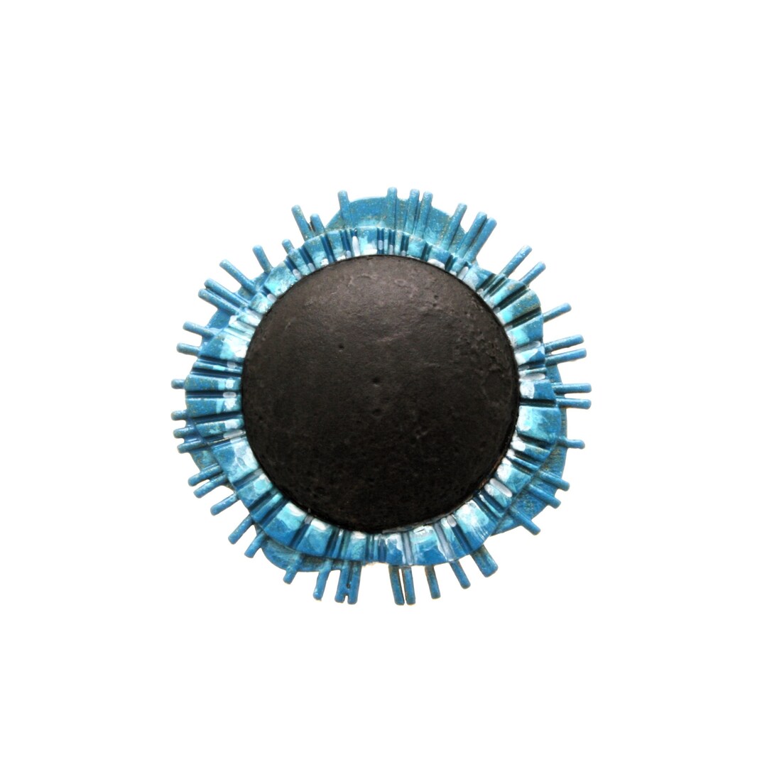 Sterling Silver Solar Eclipse Pin - Etsy