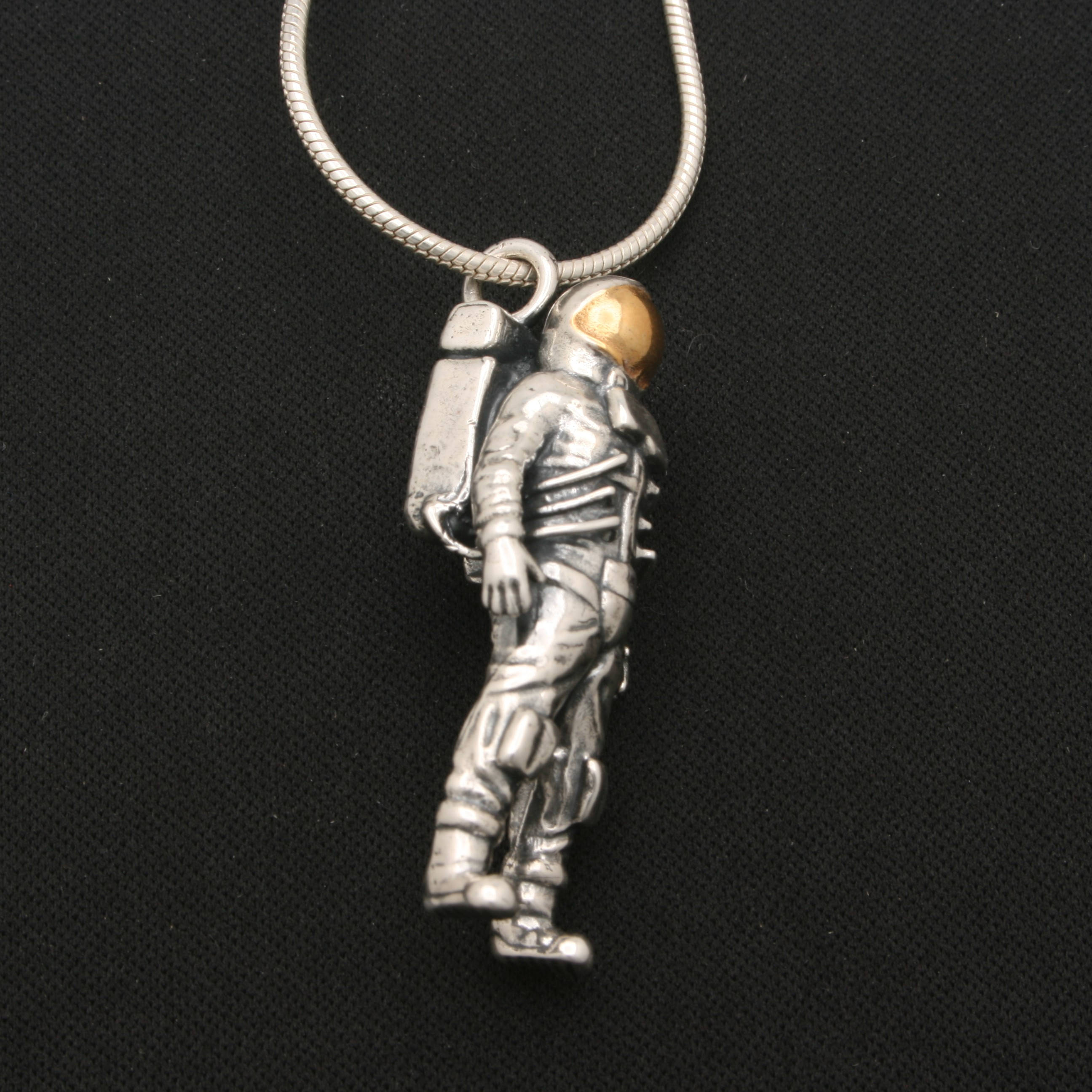 Astronaut Pendant | Etsy