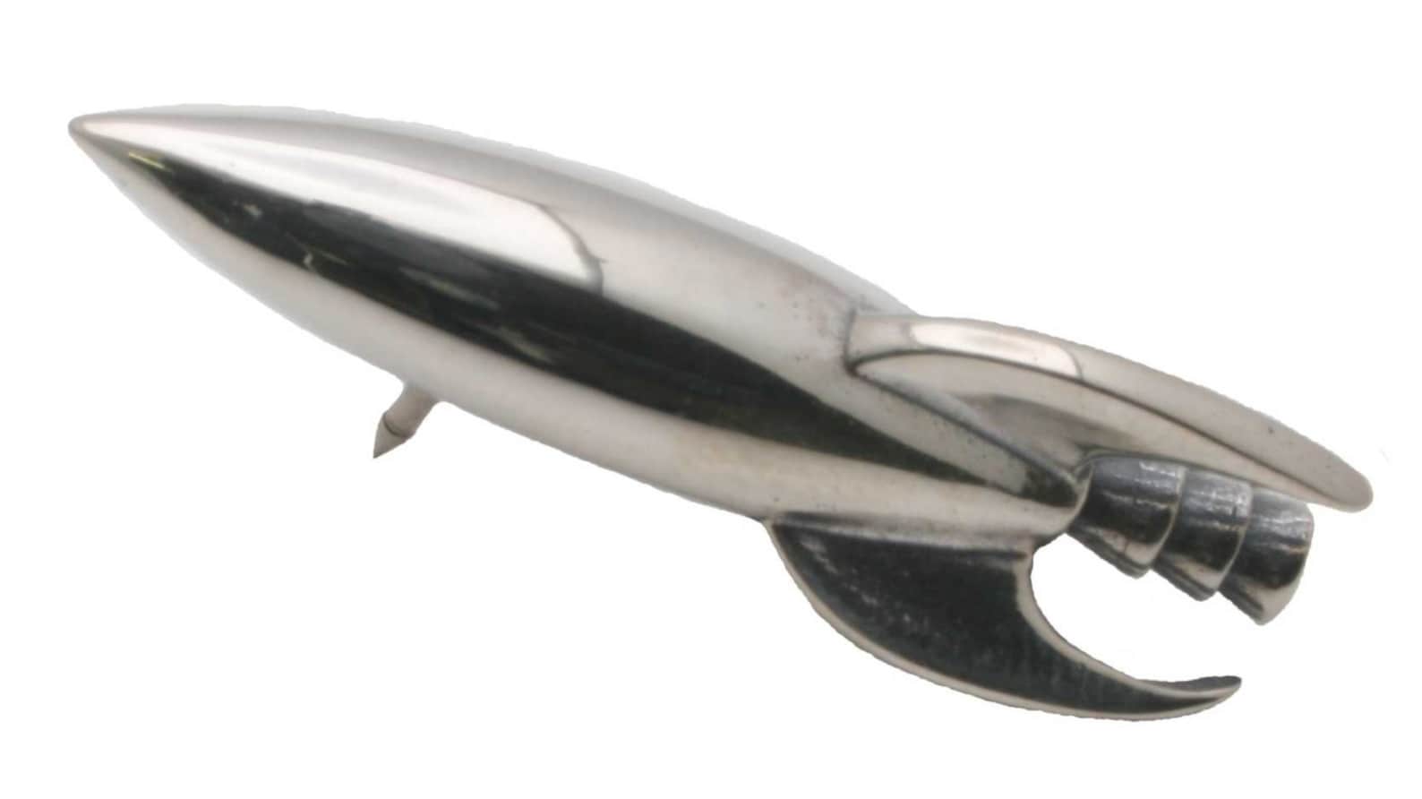 Moon Rocket Sterling Silver Lapel-pin Sci-fi Jewelry Rocket - Etsy