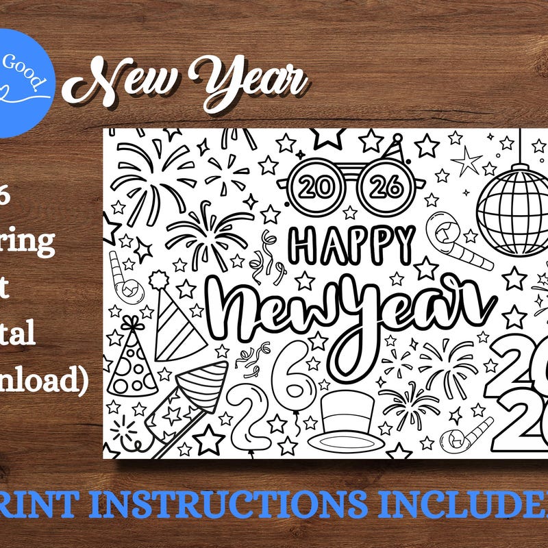 New Year Color Banner - Etsy