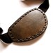 Leather Eyepatch Steampunk Small Eyepatch Brown Eyepatch Eye Patch ...