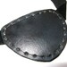 Leather Eye Patch Steampunk Black Eyepatch Pirate Cosplay - Etsy