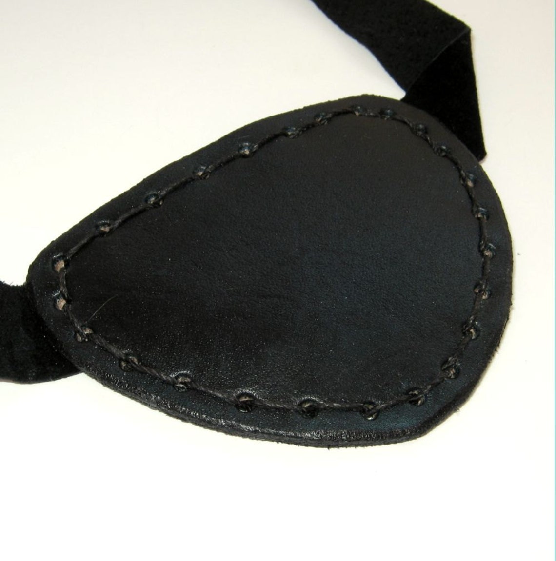 Leather Eye Patch Steampunk Black Eyepatch Pirate Cosplay - Etsy
