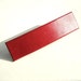 Red Barrette Leather Barrette Red Leather Hair Clip - Etsy