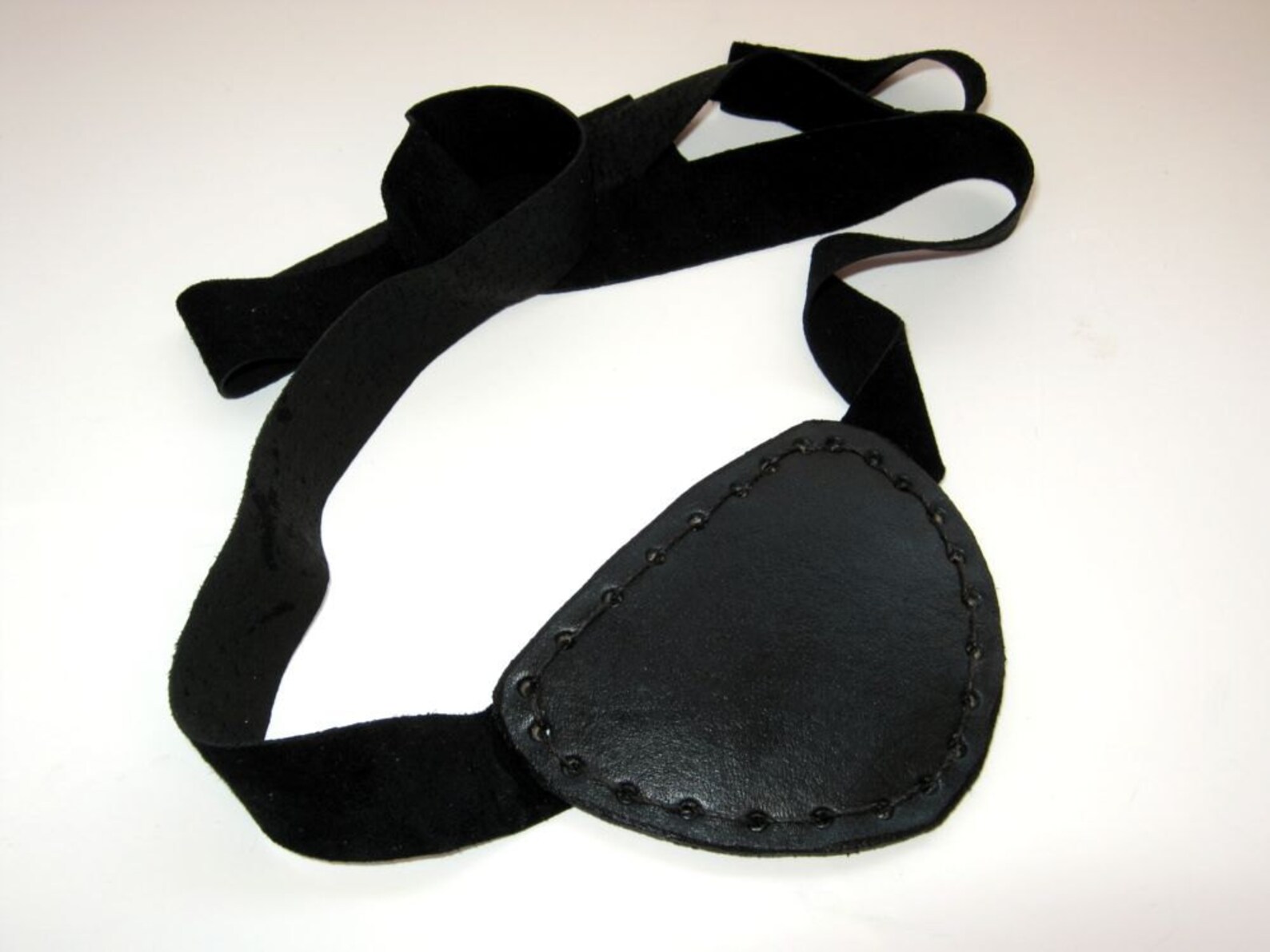 Leather Eye Patch Steampunk Black Eyepatch Pirate Cosplay - Etsy