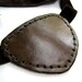 Brown Leather Eye Patch Steampunk Dark Brown Eyepatch Pirate Cosplay - Etsy