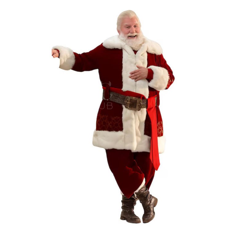 Luxury Wool Santa Outfit - Etsy