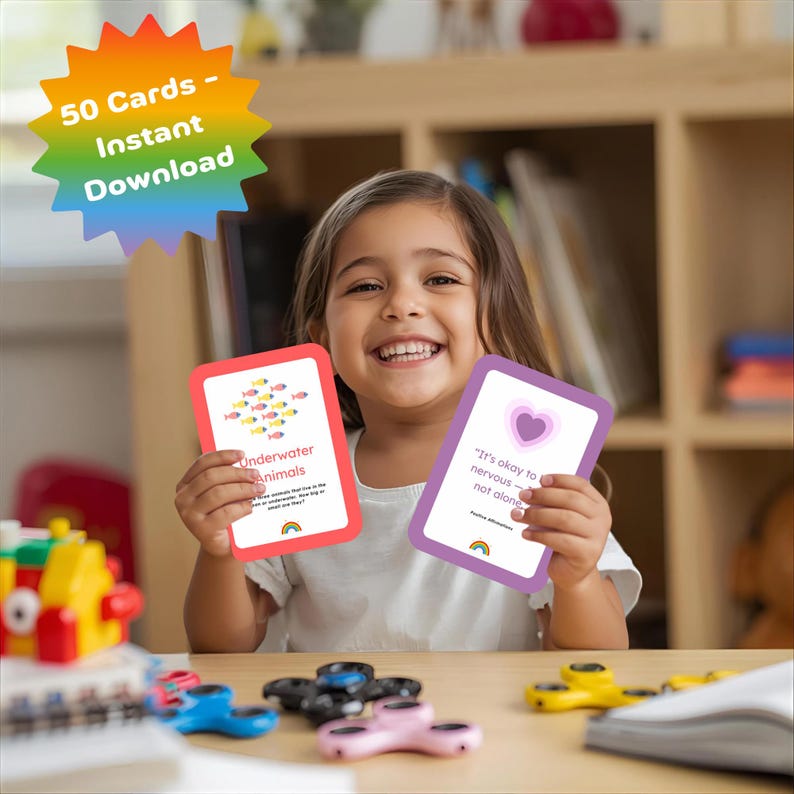 Printable Coping Cards for Kids With Anxiety, Autism, SEN | Self ...