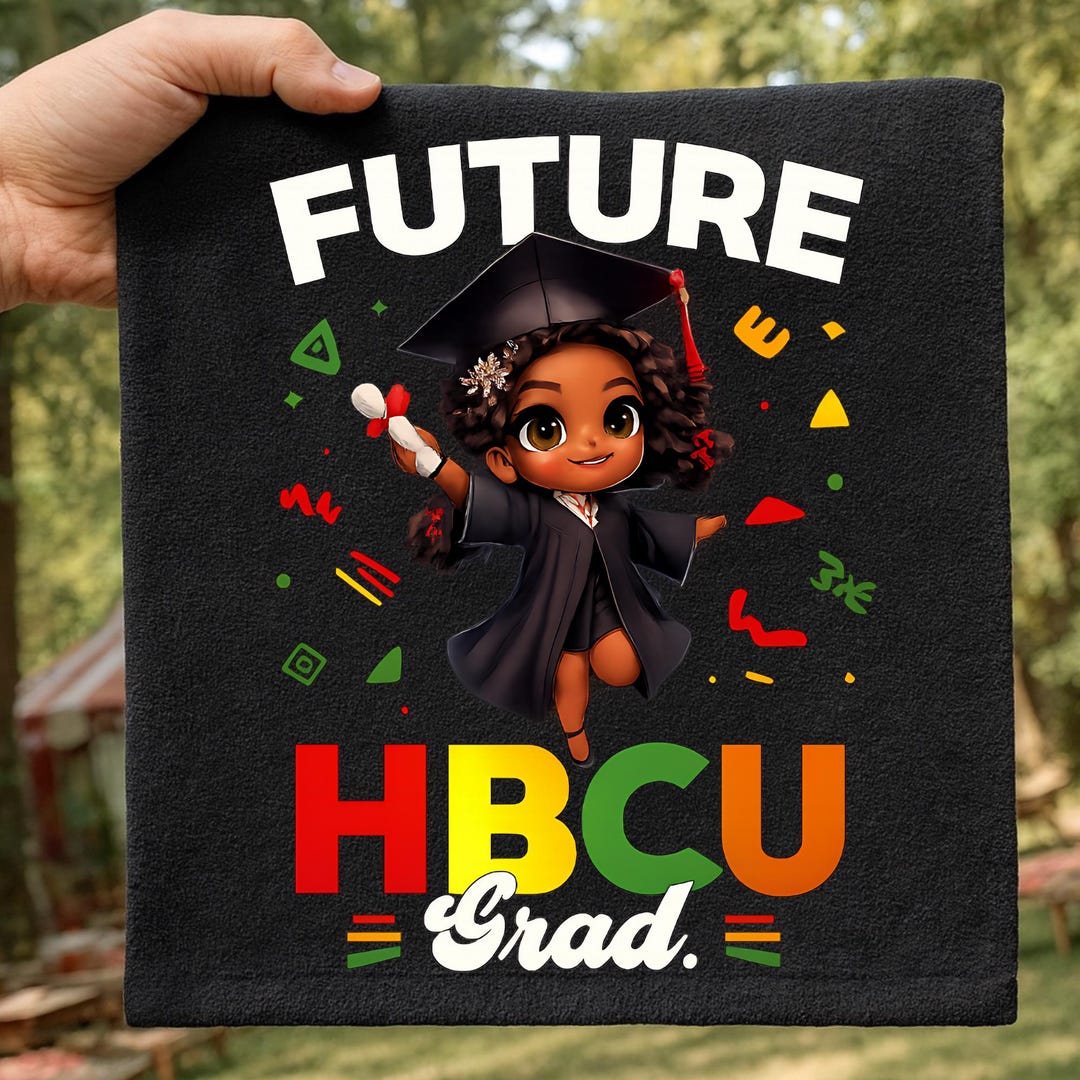 Future HBCU Grad PNG | Cute Black Boy School Shirt Design | Black ...