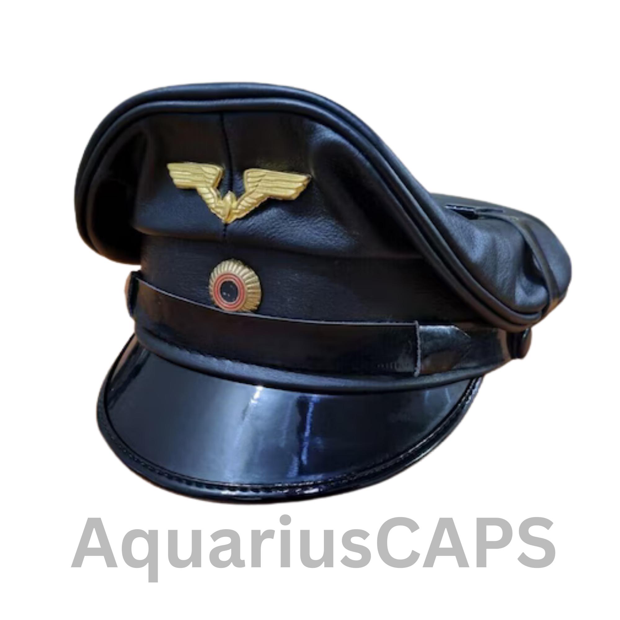 Vintage German Train Driver Cap: Railway Conductor Hat, Collectible ...