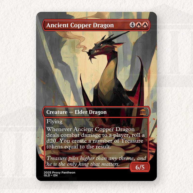 Dragon Proxy Mtg Cards - Etsy UK