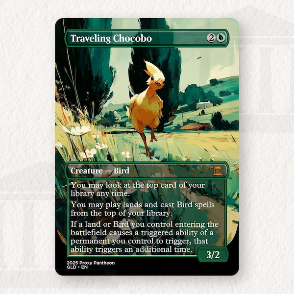 Mtg Proxy Chocobo - Etsy