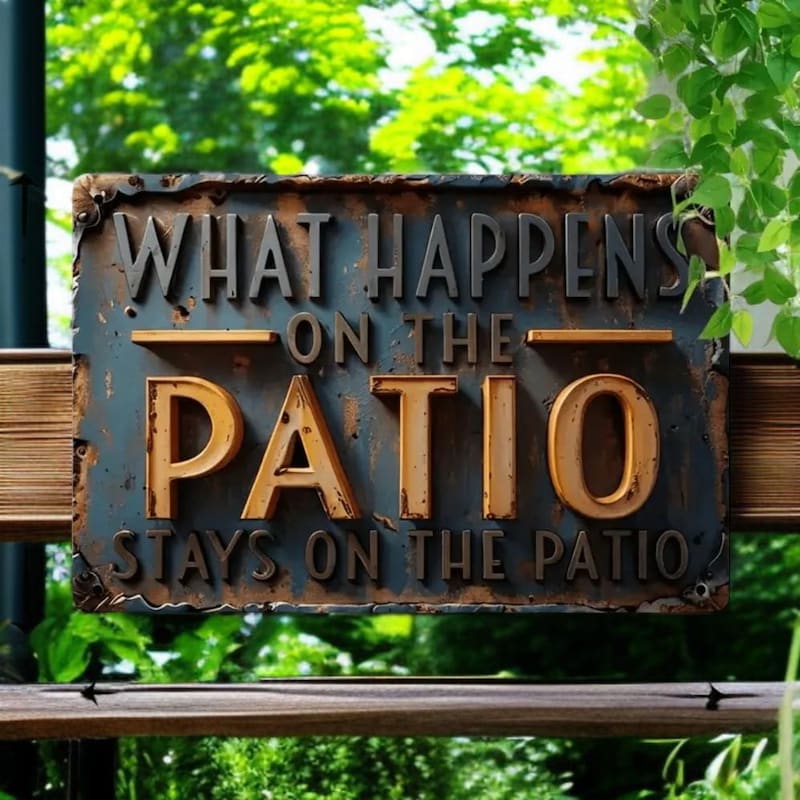Summer Outdoor Deck Sign - Etsy UK