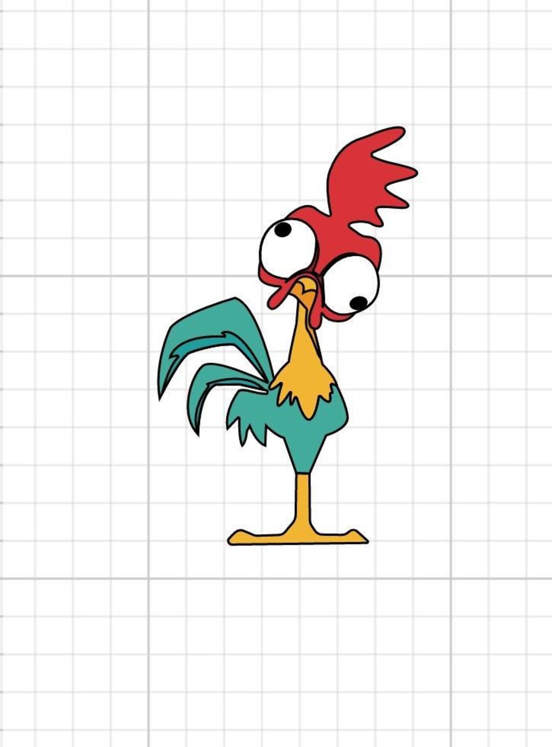 Hei Hei SVG DIGITAL DOWNLOAD Only Moana Digital File Chicken - Etsy