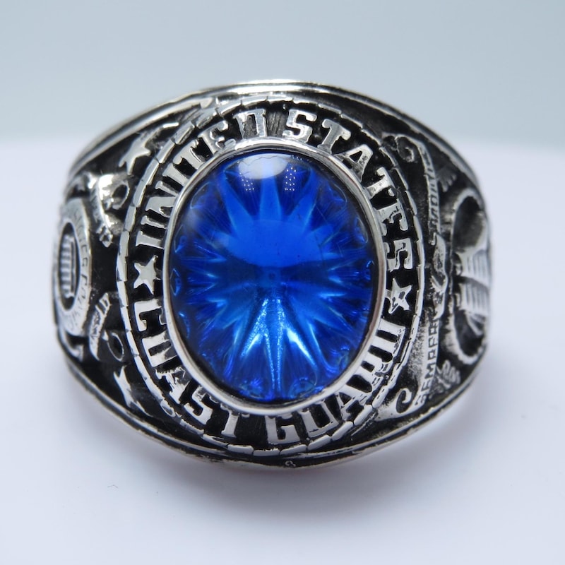 Mens Us Coast Guard Rings - Etsy