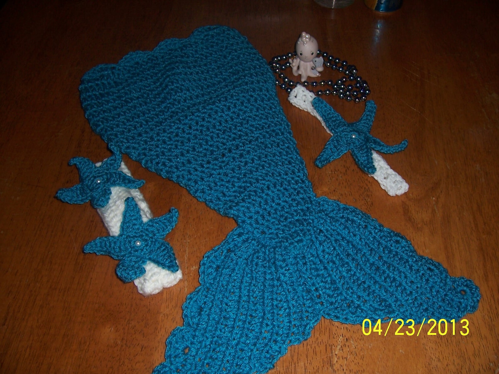 Digital Pattern PDF, Crochet Baby Mermaid Pattern, Baby Mermaid Outfit ...