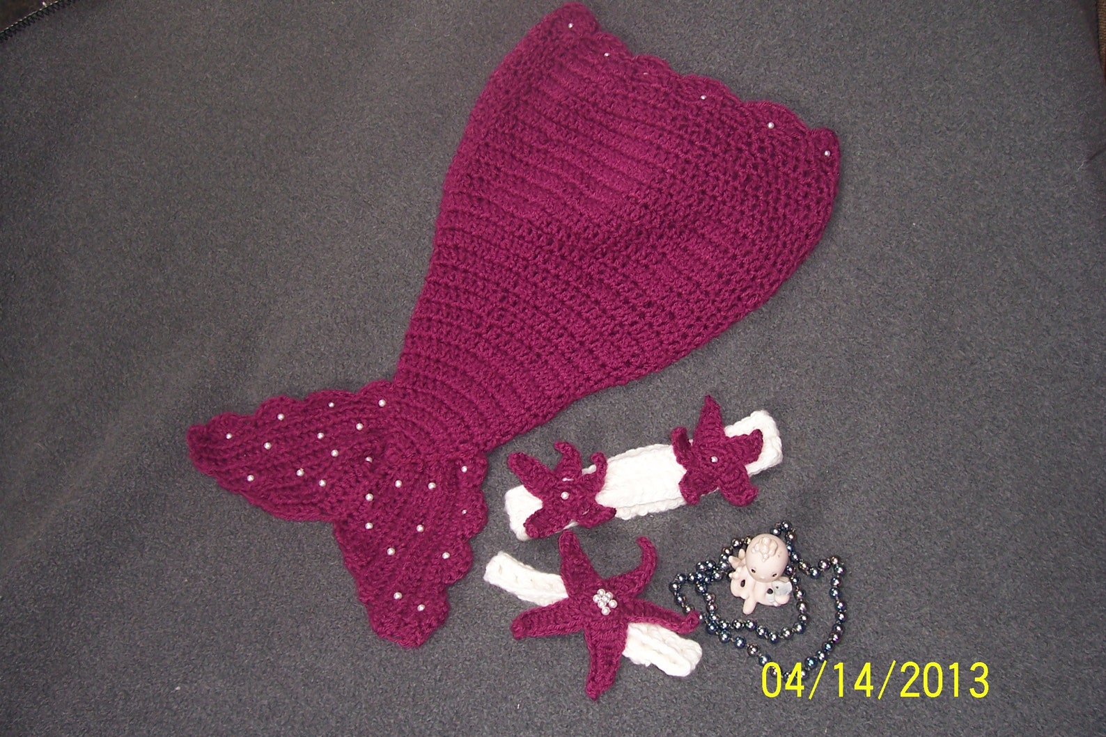 Digital Pattern PDF, Crochet Baby Mermaid Pattern, Baby Mermaid Outfit ...