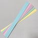Paper Strips for Arts & Crafts. Pastel Color Paper Strips. Size is 1"x ...