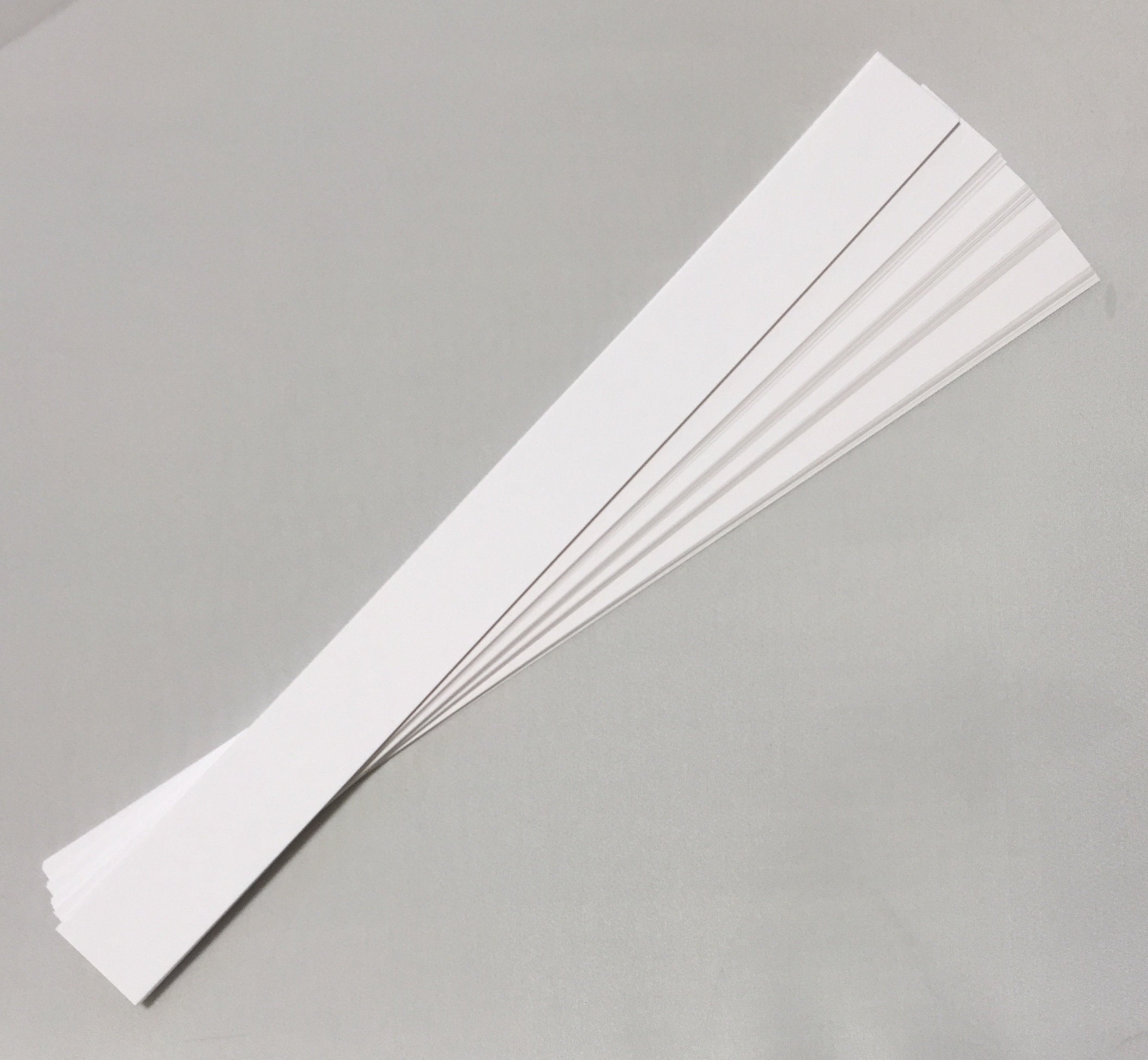 Tiras de papel para Artes y Oficios: Color Blanco. El tamaño | Etsy