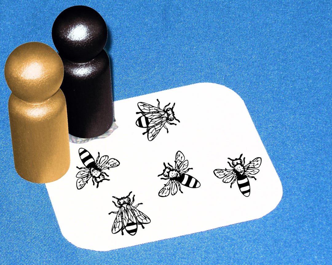 Bee Rubber Stamp, Bee Mini Stamp, Bumblebee Stamp, Honey Bee Stamp ...