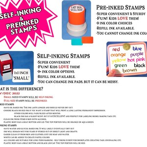 Star Name Stamp, Kids Custom Stamp, Kids Stationery, Personalized ...