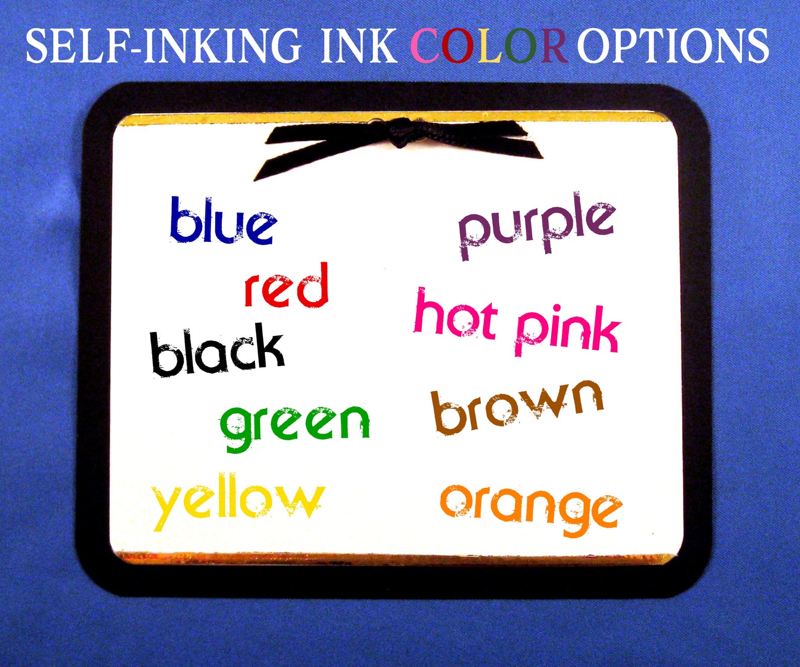 Custom Craftsman Style Font Self Inking Return Address Custom | Etsy