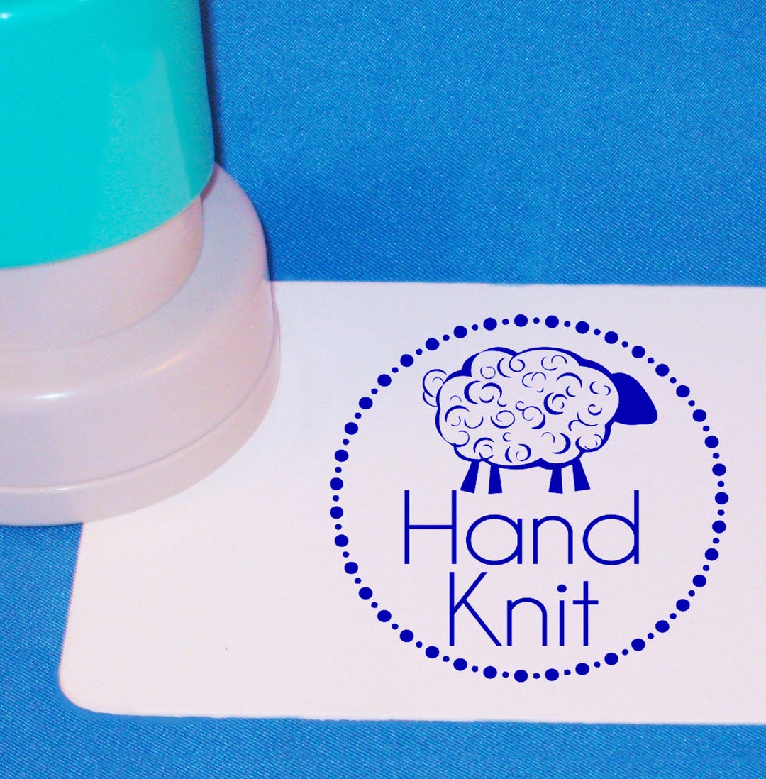 Sheep Stamp, Custom Sheep Rubber Stamp, Gift for Knitter, Lamb, Sheep ...